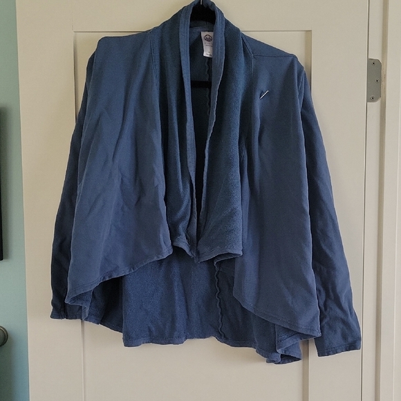 Te Verde | Sweaters | Te Verde Blue Open Front Cardigan | Poshmark